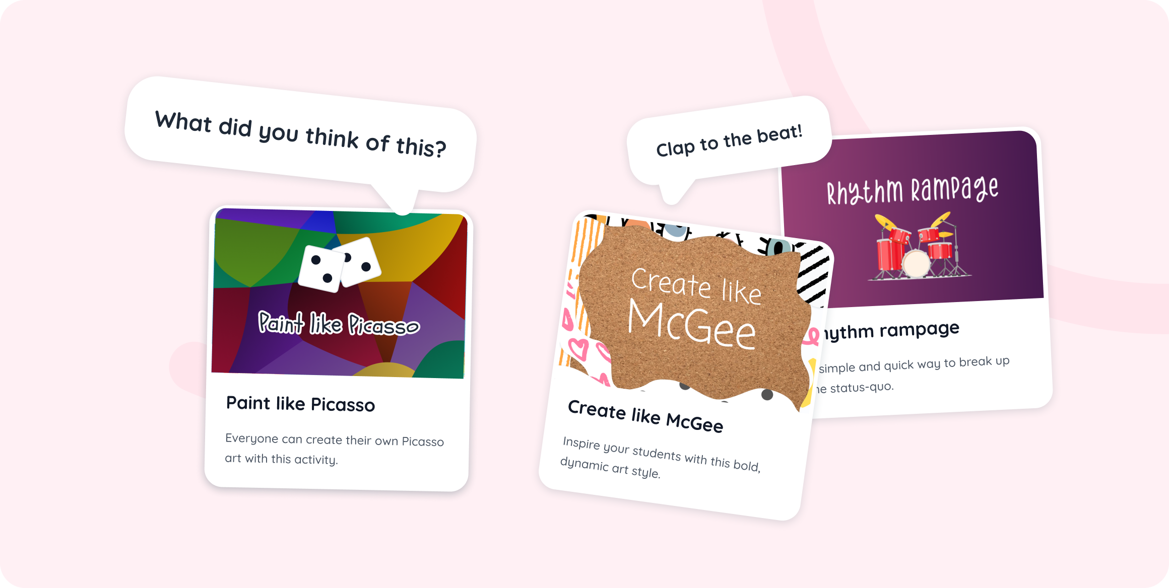 Arts & music resources | Creative classroom activities