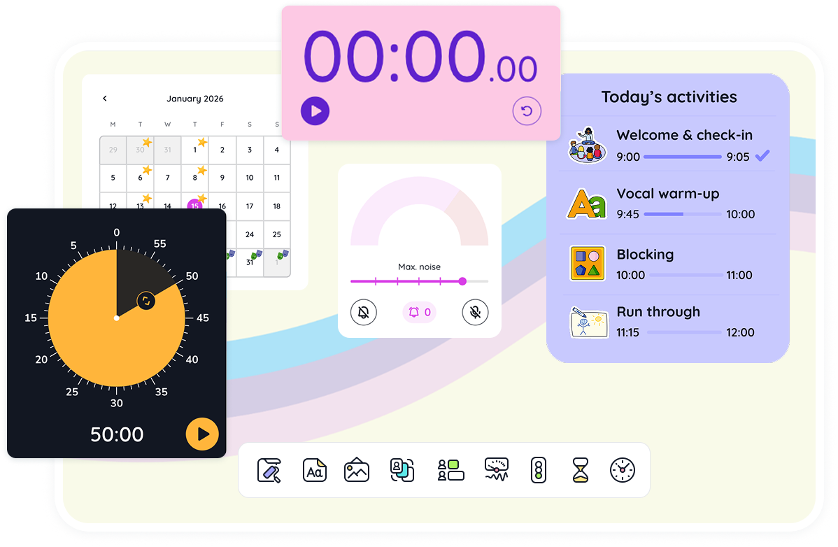 Classroomscreen for Drama Teachers: Streamline Rehearsals & Performances
